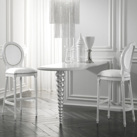 Elegant Designer Bar Stool - Juliettes Interiors