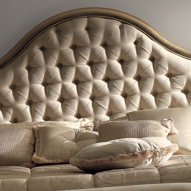 Discover the Classic Bronze Designer Button Upholstered Bed