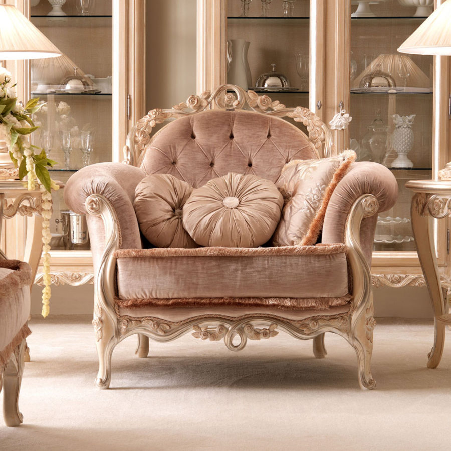 Luxurious Designer Italian Armchair - Juliettes Interiors