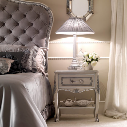Exquisite Ornate Italian Bedside Table for Your Bedroom