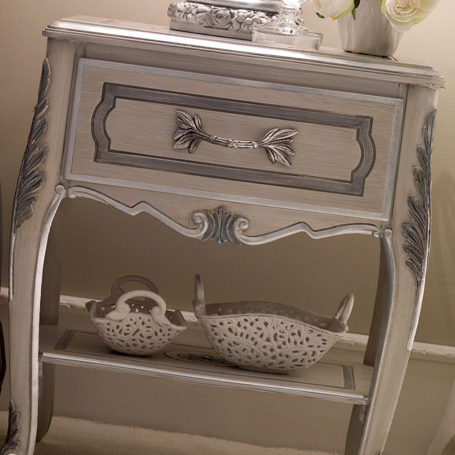 Exquisite Ornate Italian Bedside Table for Your Bedroom