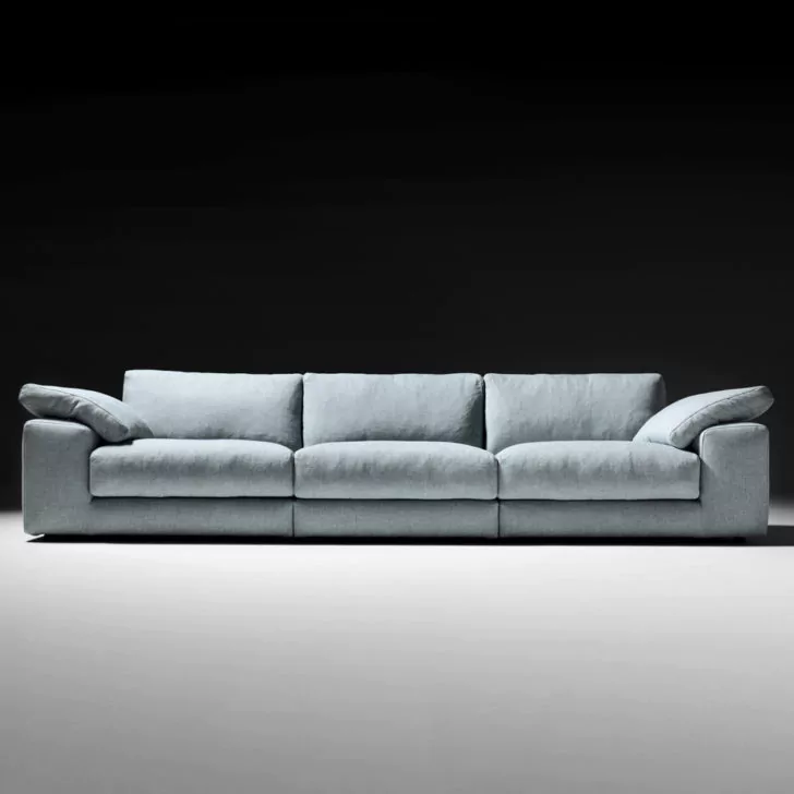 Transform Your Space with a Large Linen Designer Modular Sofa