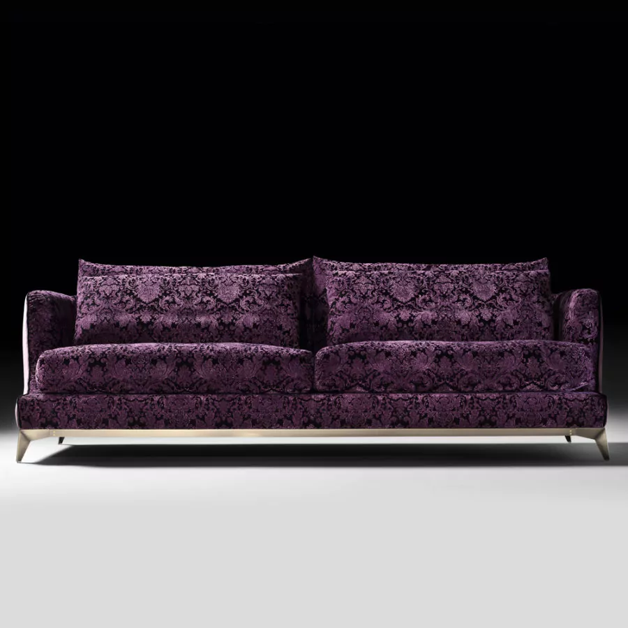 Indulge in Velvet Luxury Modern Sofa at Juliettes Interiors