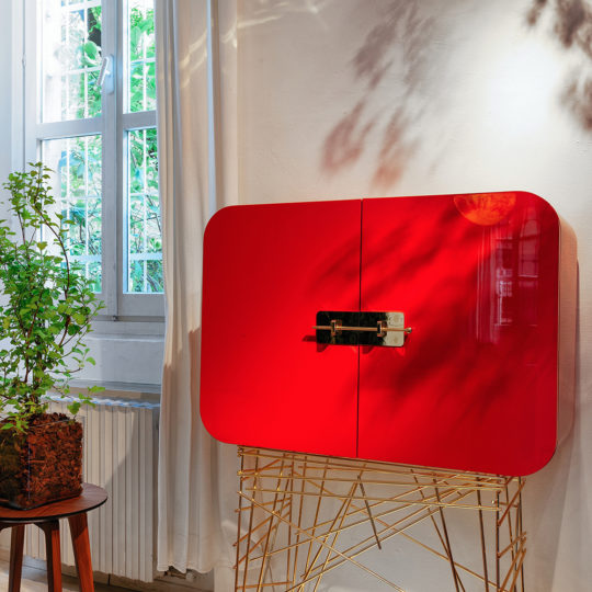 Contemporary Designer Cocktail Bar Cabinet - Juliettes Interiors