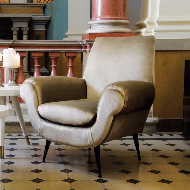 Italian Designer High End Armchair - Juliettes Interiors