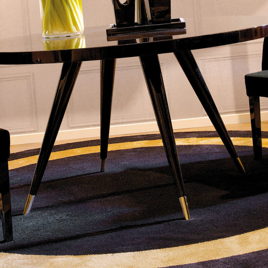 Contemporary Italian Round Dining Table - Juliettes Interiors