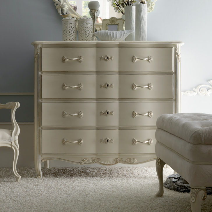 Classic Reproduction Italian Chest of Drawers - Juliettes Interiors