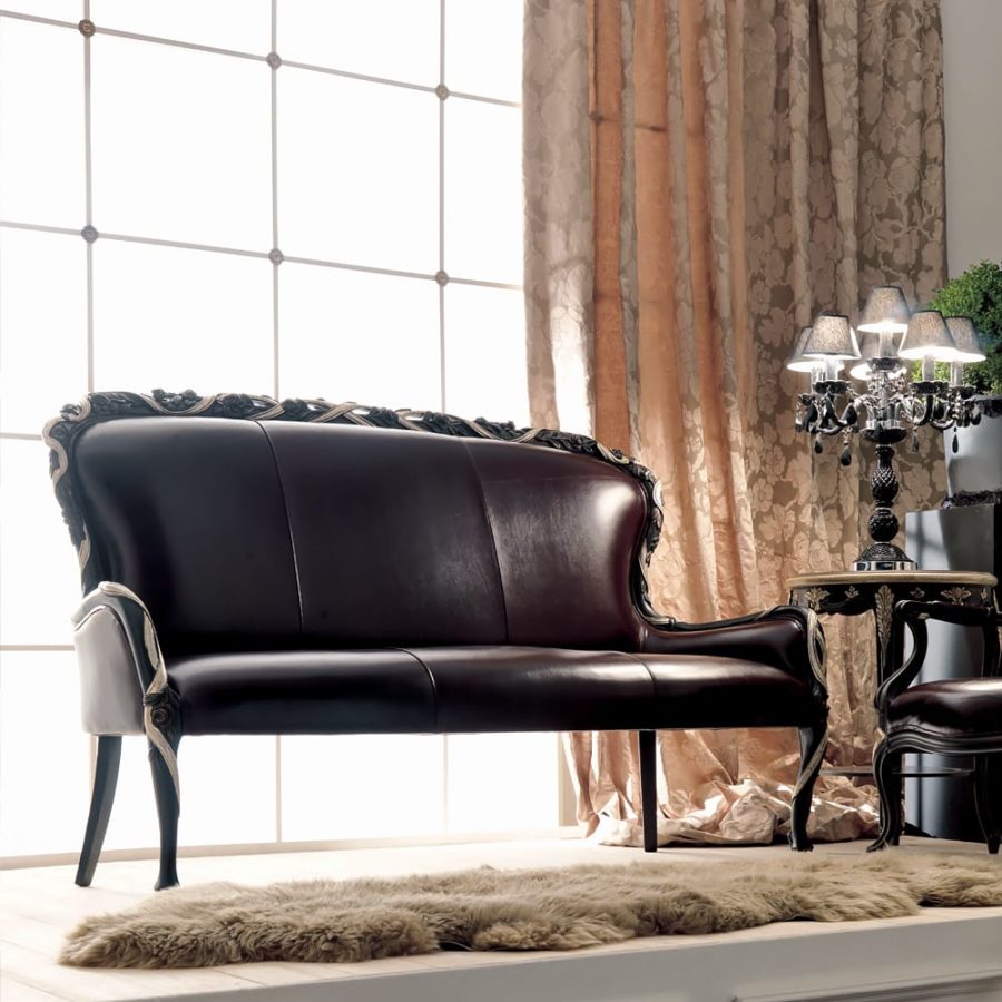 3 Seater Contemporary Designer Velvet Italian Sofa
