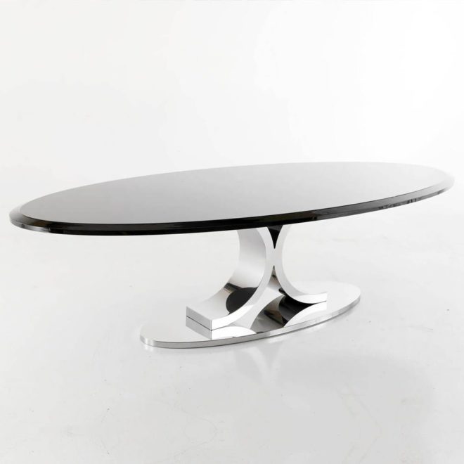 Exquisite High End Designer Italian Oval Dining Table