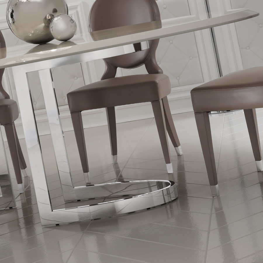 Elegant High End Oval Designer Dining Table for Your Home