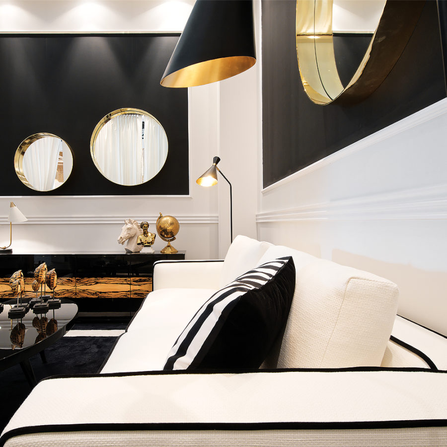 Italian Designer Modern Sofa - Juliettes Interiors
