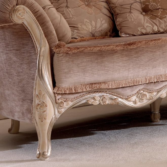 Indulge in Luxury with Our Italian Pink Velvet Sofa