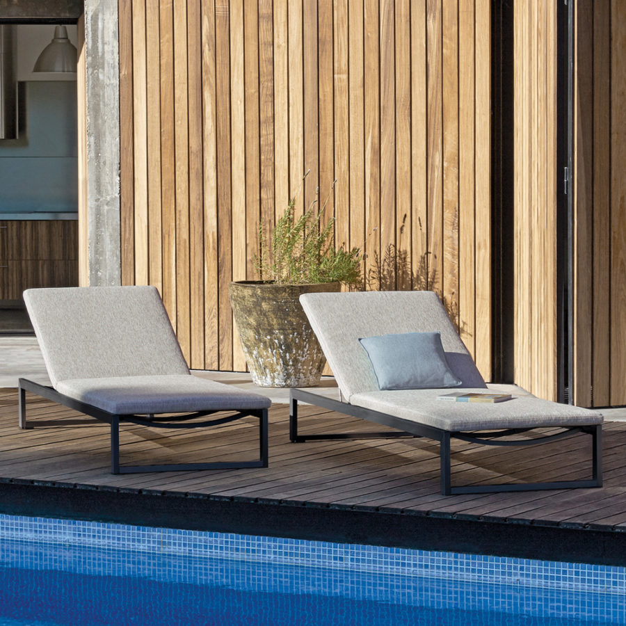Luxury Outdoor Modern Designer Sun Lounger - Juliettes Interiors