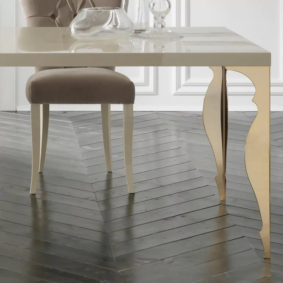 Transform Your Space with a Gold Plated Dining Table