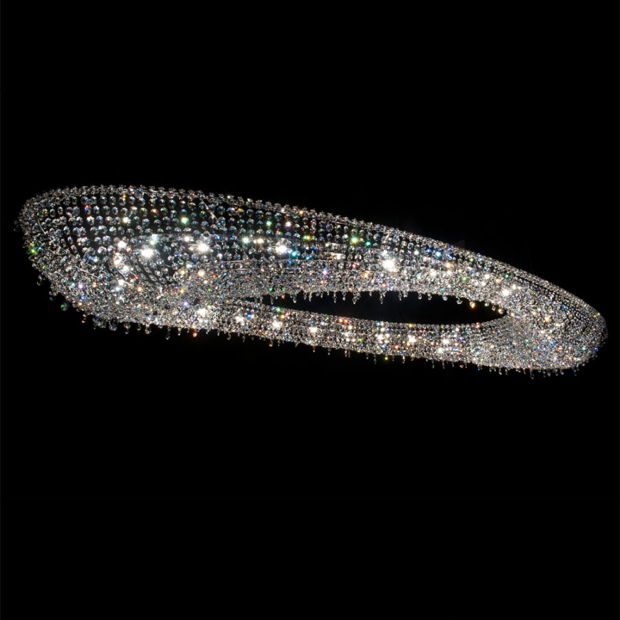 Stylish Designer Crystal Chandelier - Juliettes Interiors