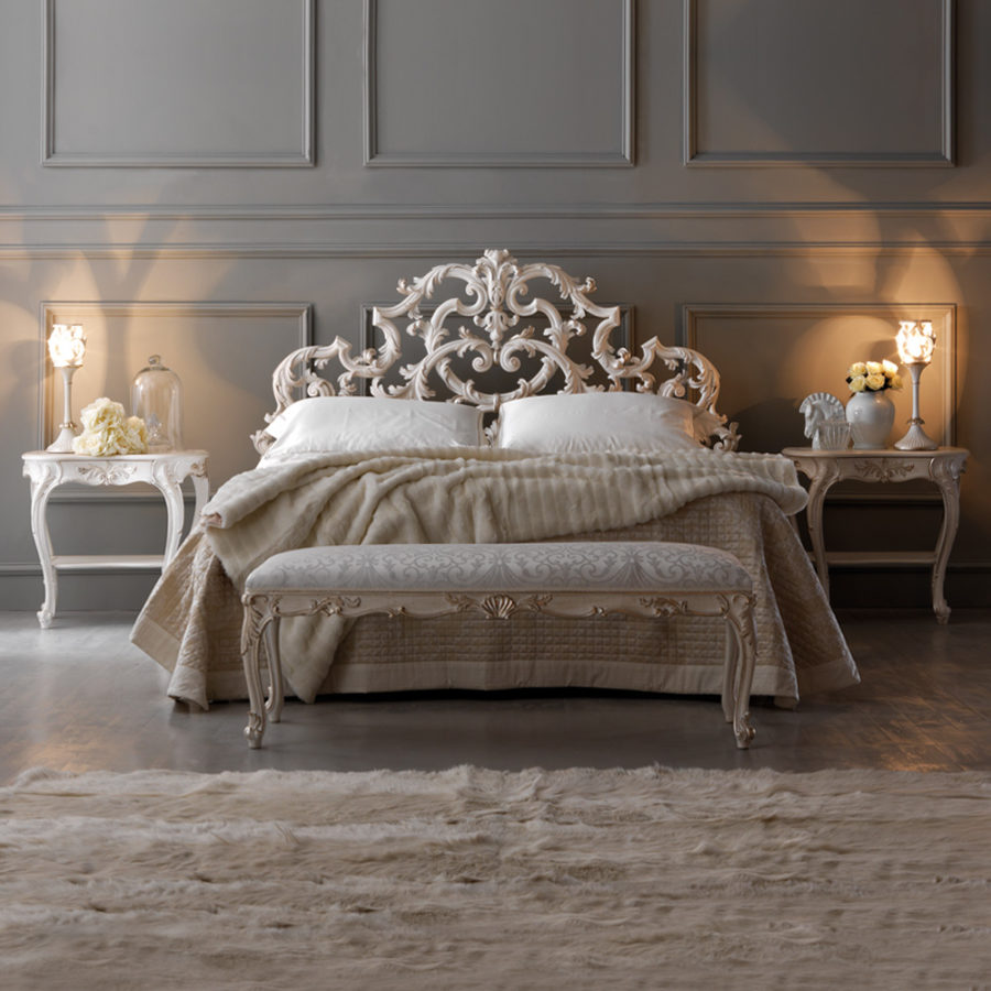 Discover Elegance: Ornate Rococo Storage Bed at Juliettes