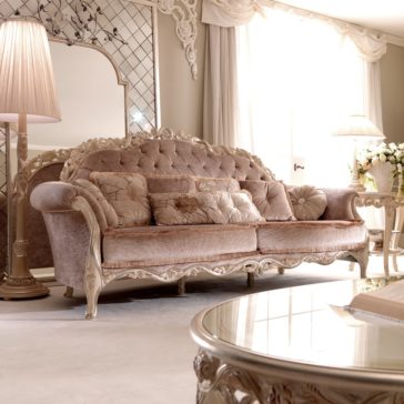 Indulge in Luxury with Our Italian Pink Velvet Sofa