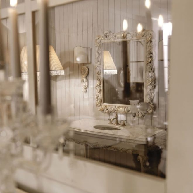 Luxurious Italian Ivory And Gold Bathroom Basin - Juliettes Interiors