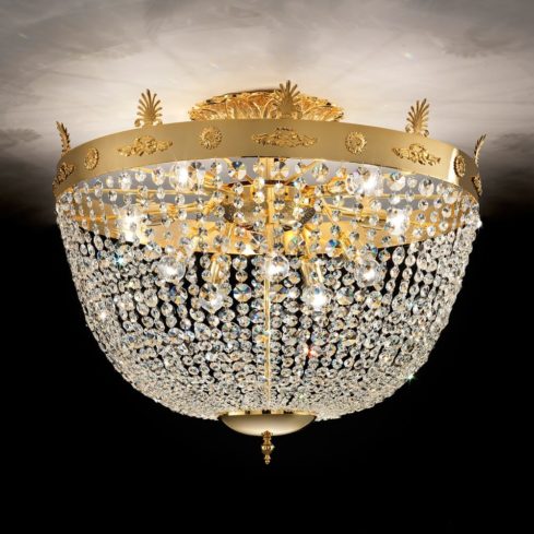 Luxury Gold Globe Ceiling Light - Juliettes Interiors