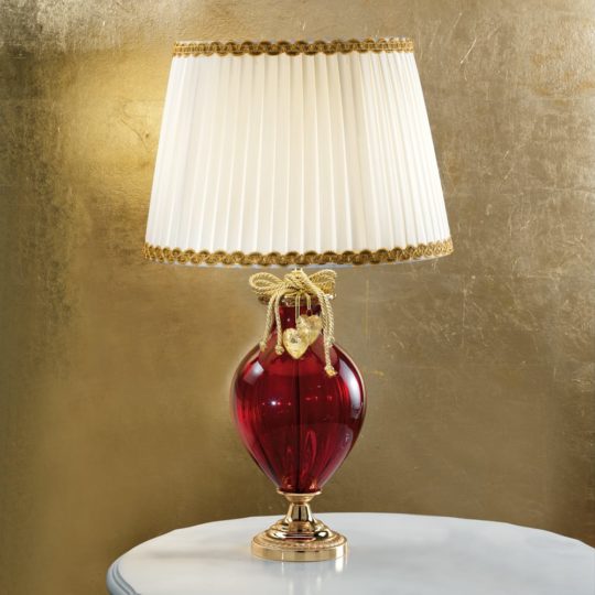 Modern Italian Geometric Designer Table Lamp With Shade - Juliettes ...