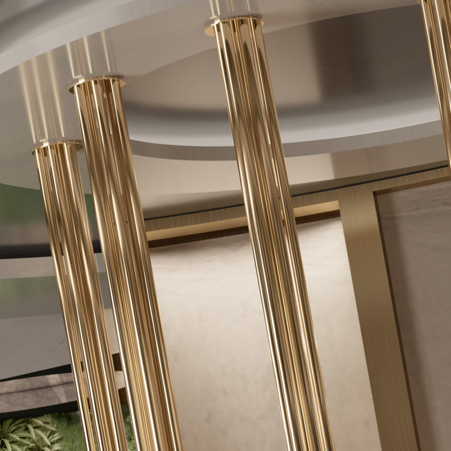 Contemporary Designer Ceiling Pendant Light - Juliettes Interiors