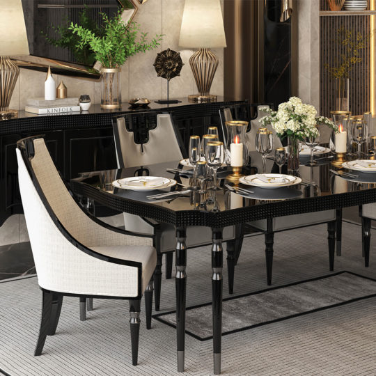 Discover the Luxury Exclusive Dining Set at Juliettes