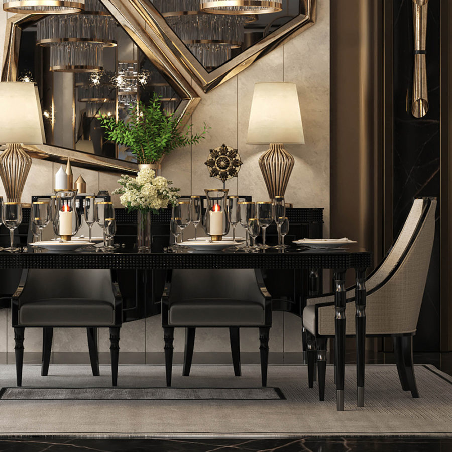 Discover the Luxury Exclusive Dining Set at Juliettes