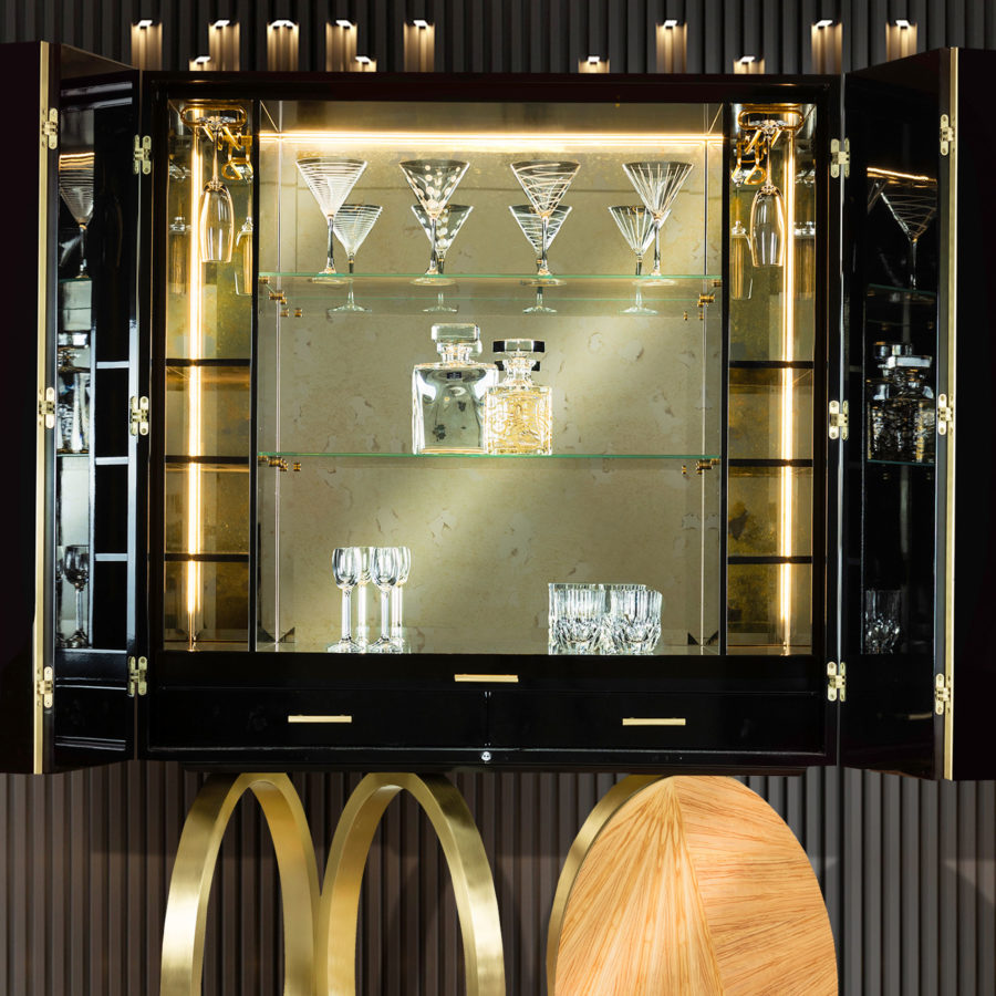 Hoop Drinks Cabinet - Juliettes Interiors