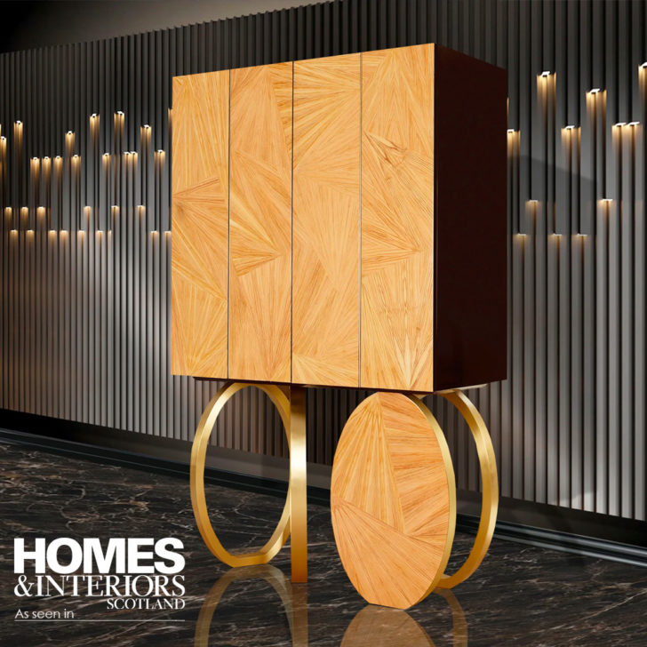 Hoop Drinks Cabinet - Juliettes Interiors