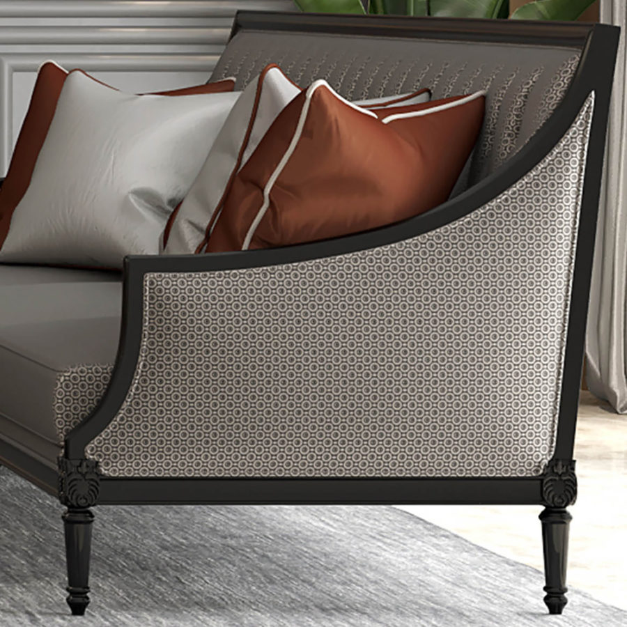Louis Reproduction XVI Club Sofa - Juliettes Interiors
