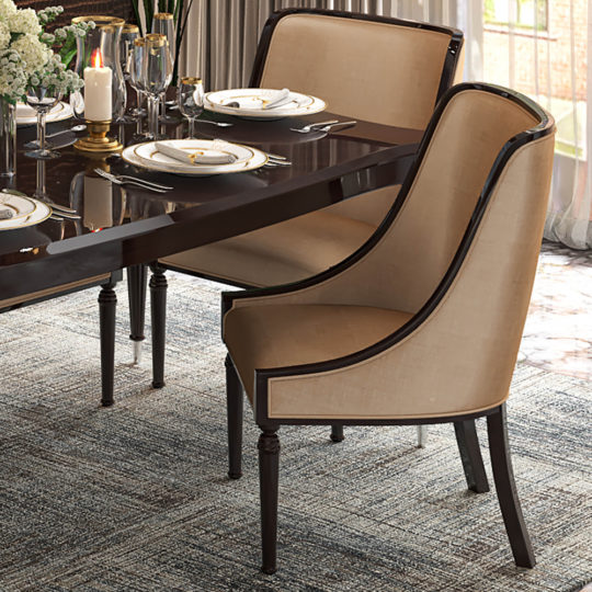Luxury Exclusive Dining Table And Chairs Set - Juliettes Interiors