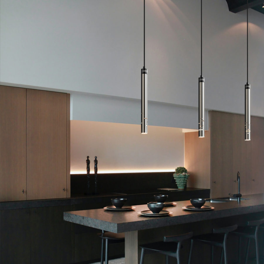 Illuminate Your Space with Industrial Tube Pendant Light