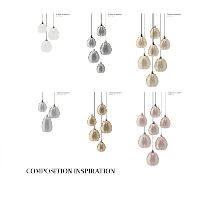 Exclusive Glass Pendant Lights - Juliettes Interiors