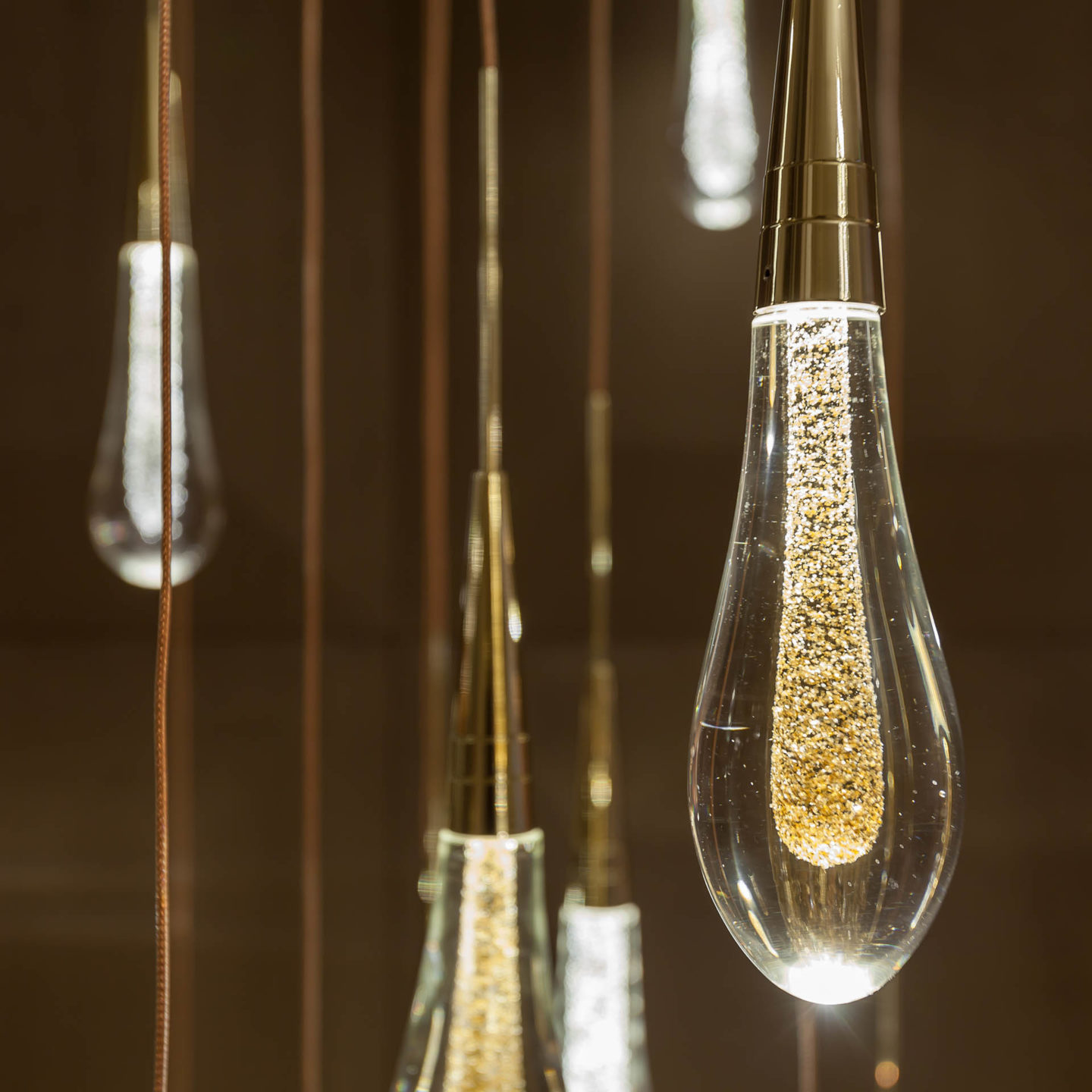 Exclusive Glass Drop Chandelier - Juliettes Interiors