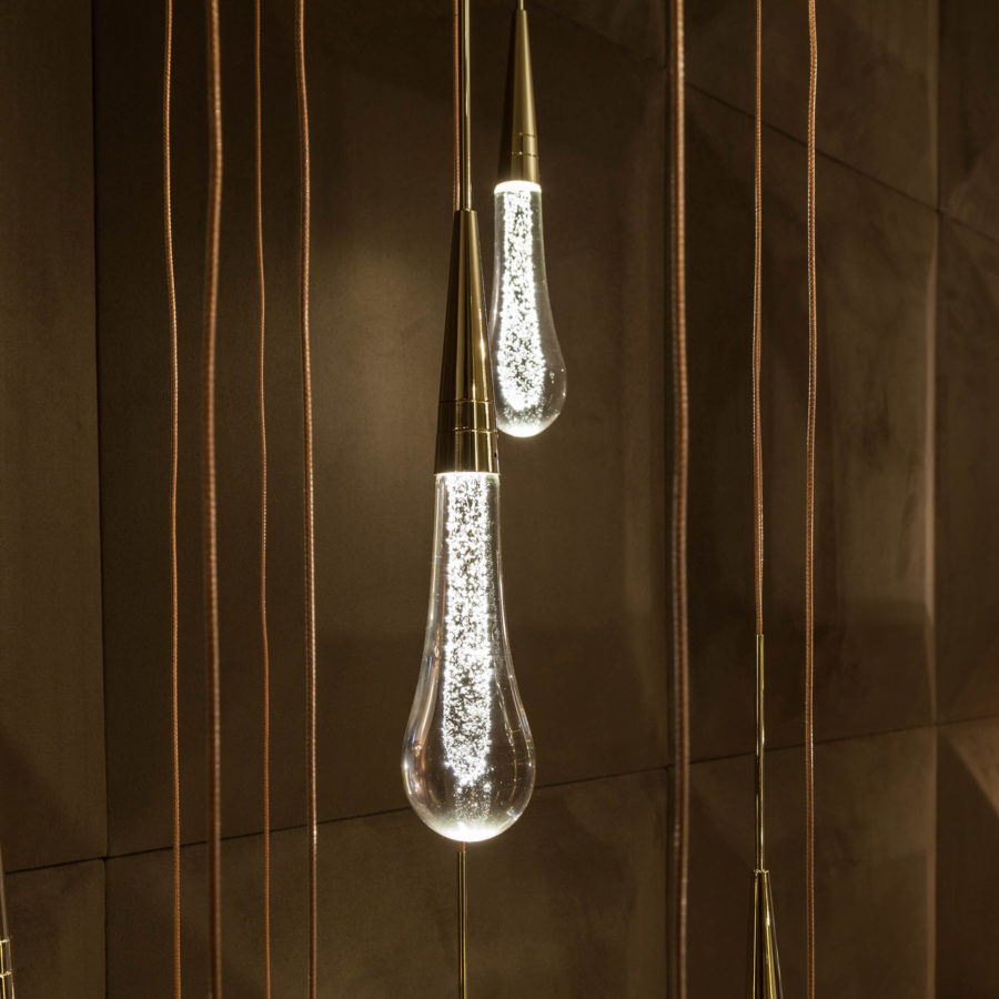 Exclusive Glass Drop Chandelier | Juliettes Interiors