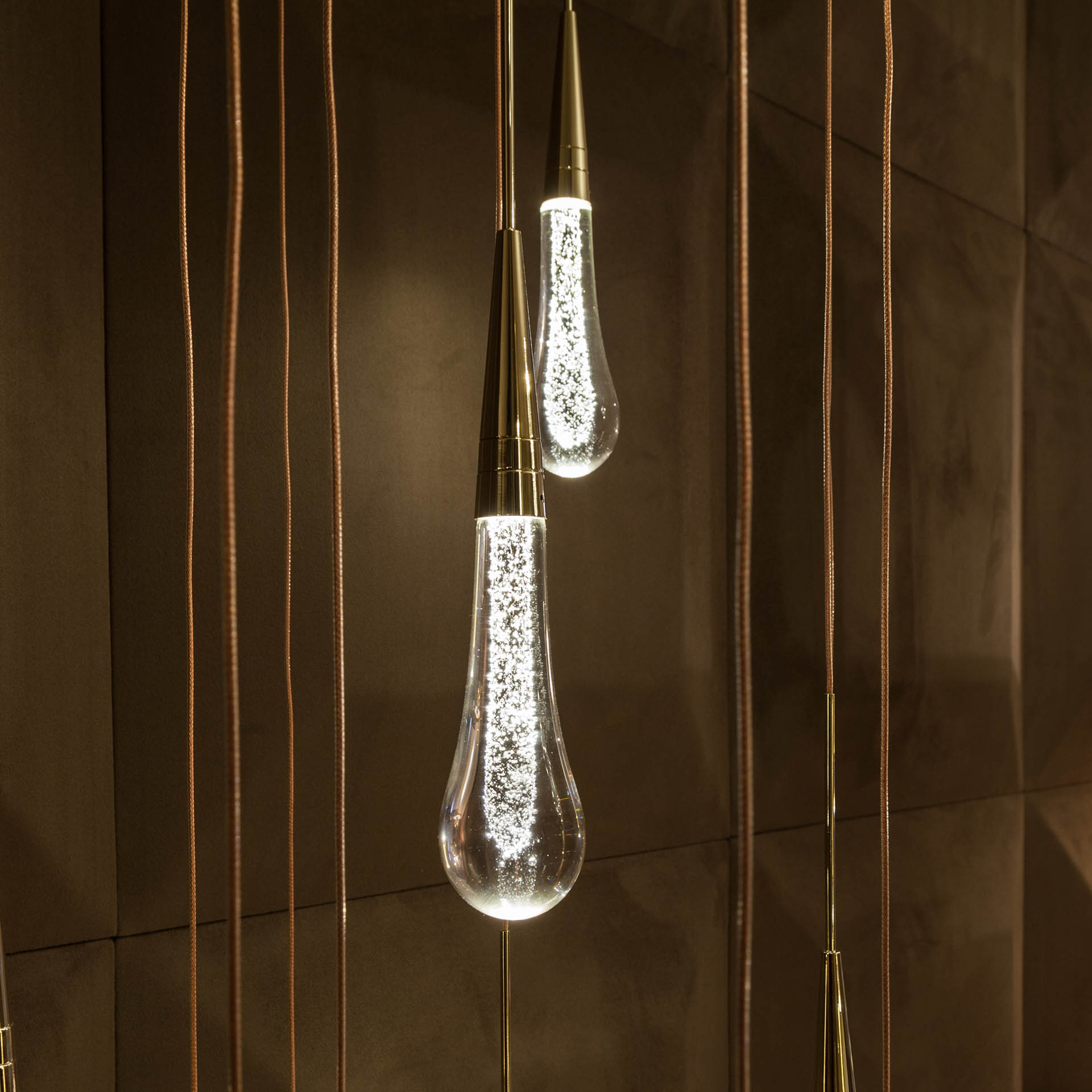 Exclusive Glass Drop Chandelier | Juliettes Interiors