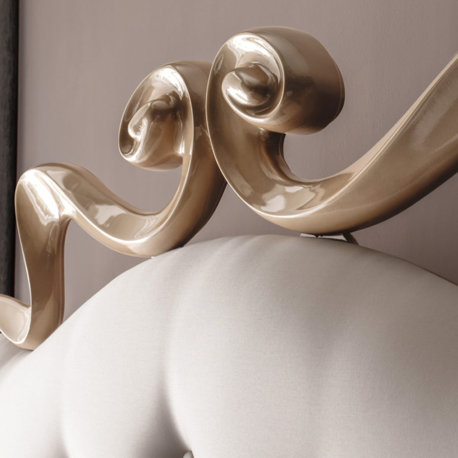 Modern Button Upholstered Bed - Juliettes Interiors