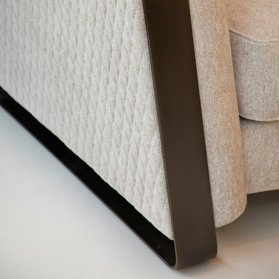 Luxury Contemporary Quilted Sofa - Juliettes Interiors