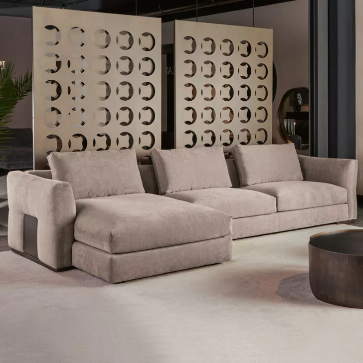 Large Luxury Modern Corner Sofa - Juliettes Interiors