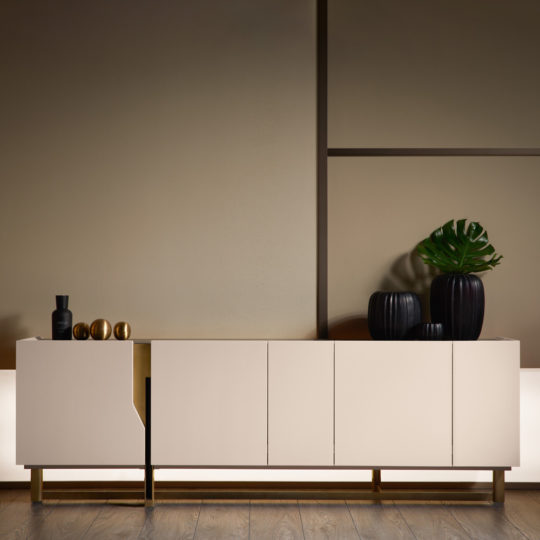 Modern Designer Lacquered Sideboard - Juliettes Interiors