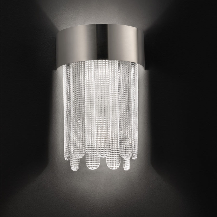 Contemporary Venetian Glass Wall Light - Juliettes Interiors
