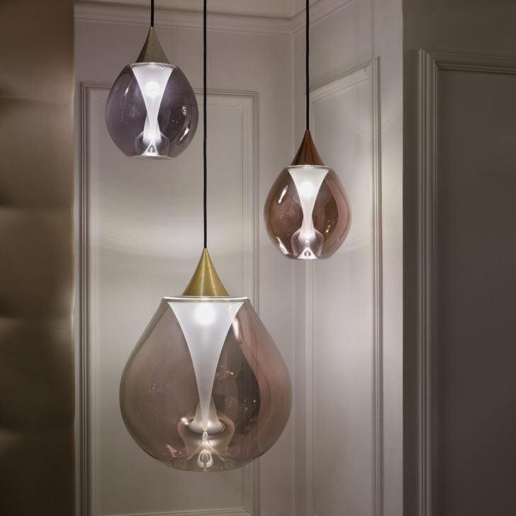 Exclusive Glass Pendant Light Set - Juliettes Interiors