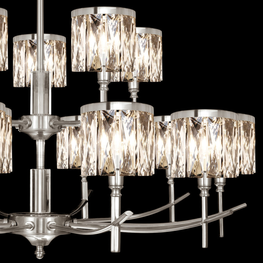 Deluxe Two Tier Chandelier - Juliettes Interiors