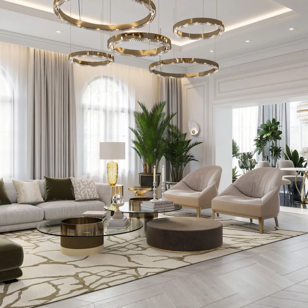 How billionaires decorate their homes