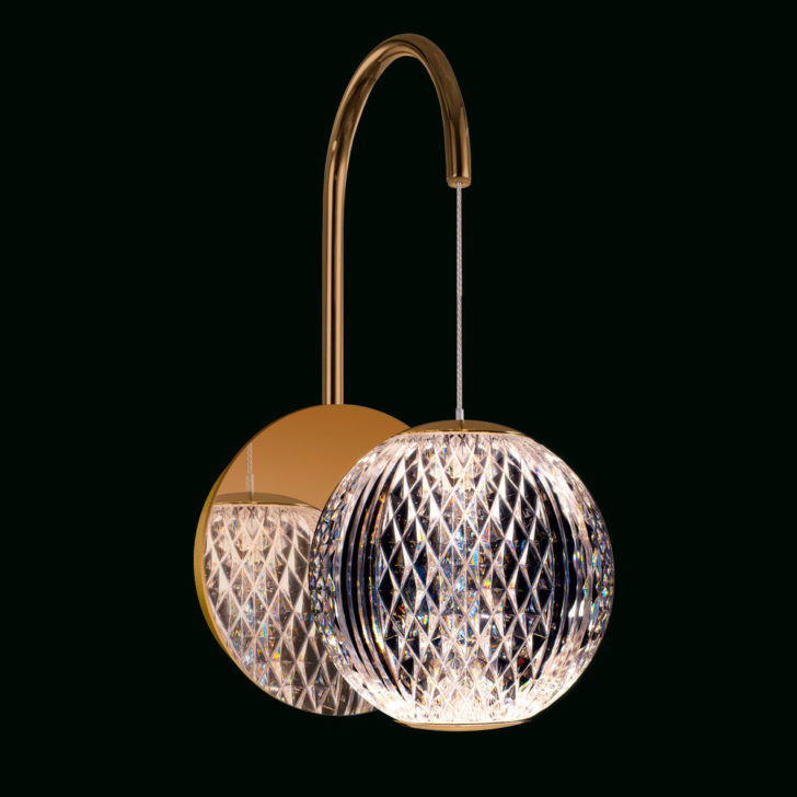 Exclusive Crystal Ball Wall Light - Juliettes Interiors