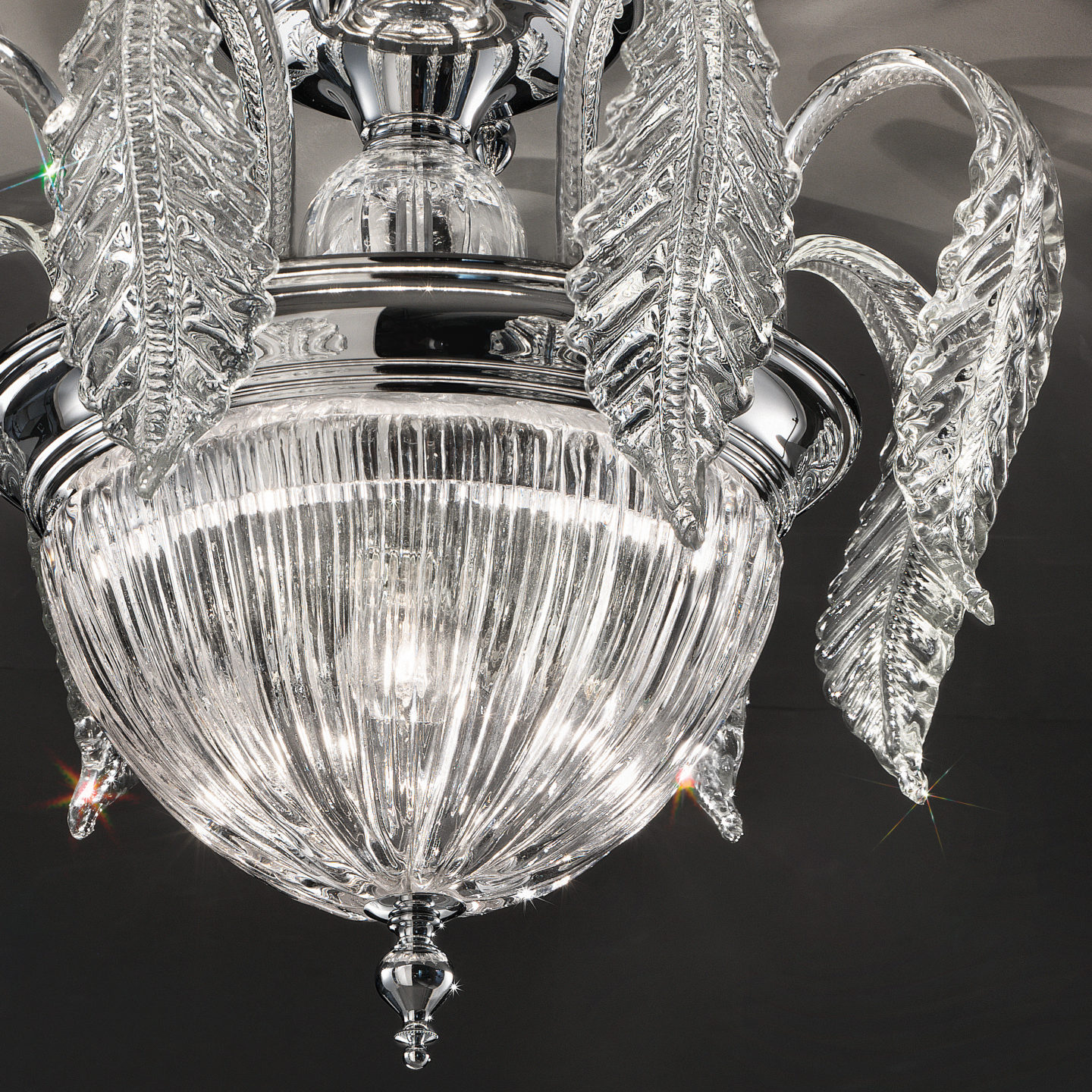 Elevate Your Space with the Acanthus Empire Glass Ceiling Light