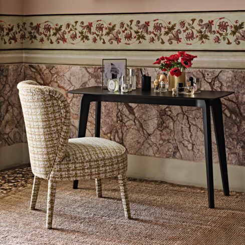 Contemporary Ash Mocha Console Table - Juliettes Interiors