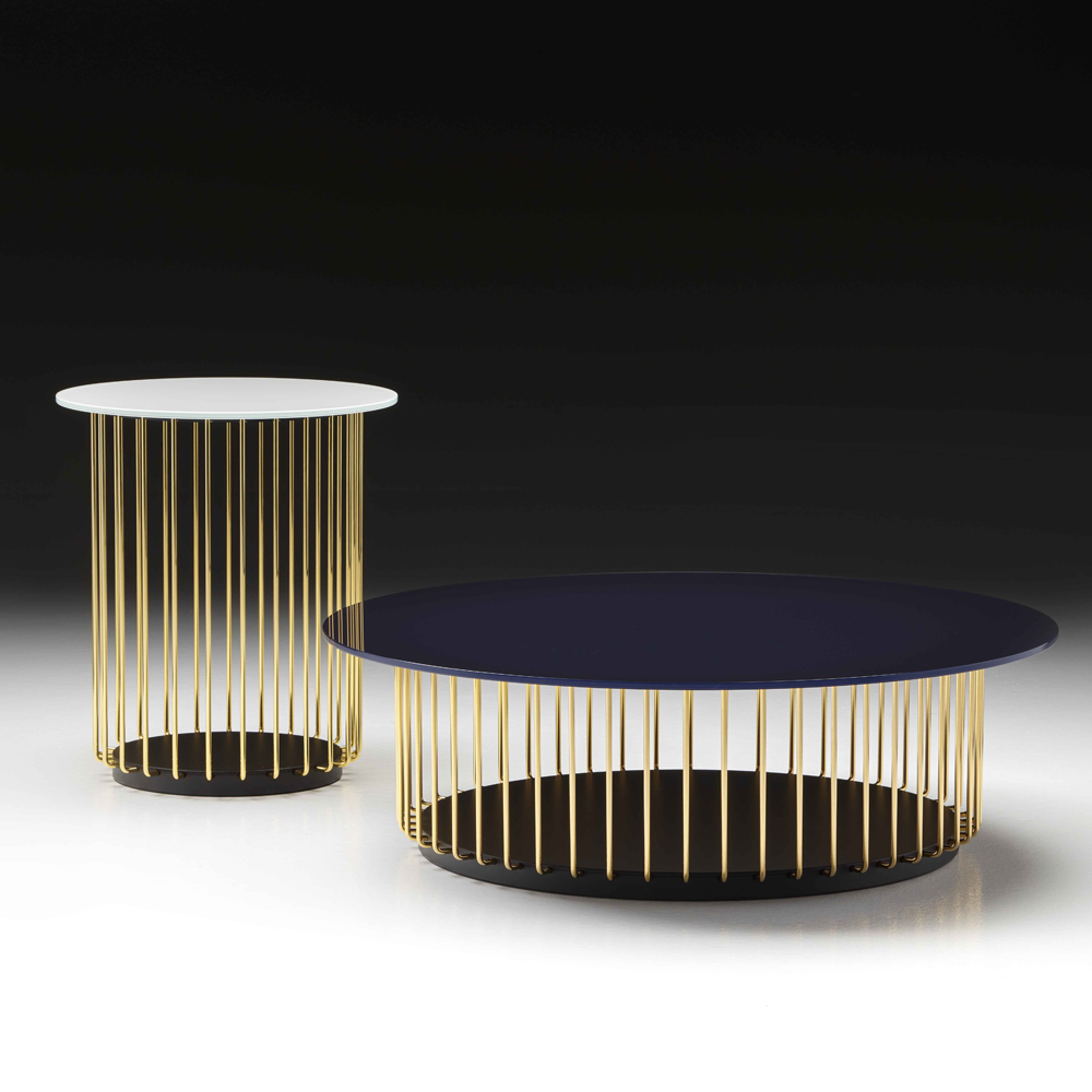 Elegant Contemporary Round Glass Coffee Table for Your Home
