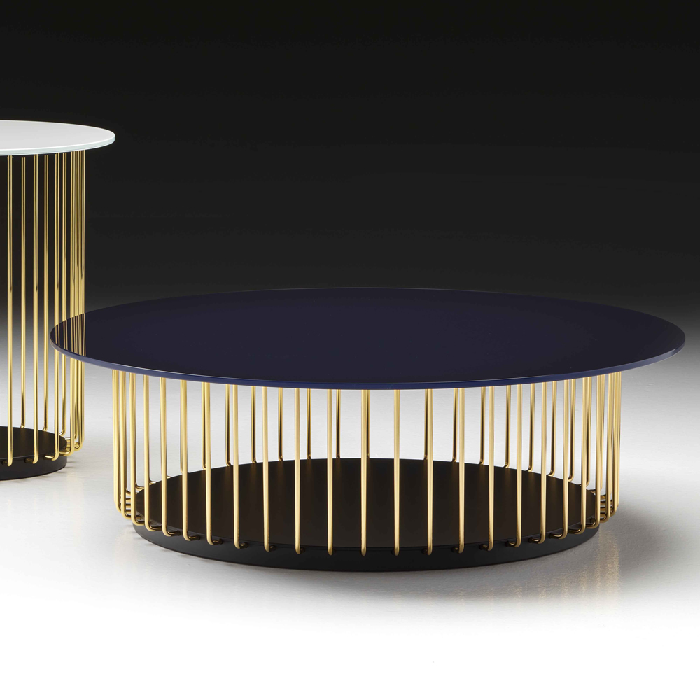 Elegant Contemporary Round Glass Coffee Table for Your Home