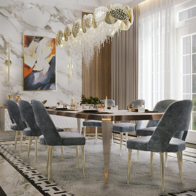Discover the Modern High Backed Dining Chair Elegance